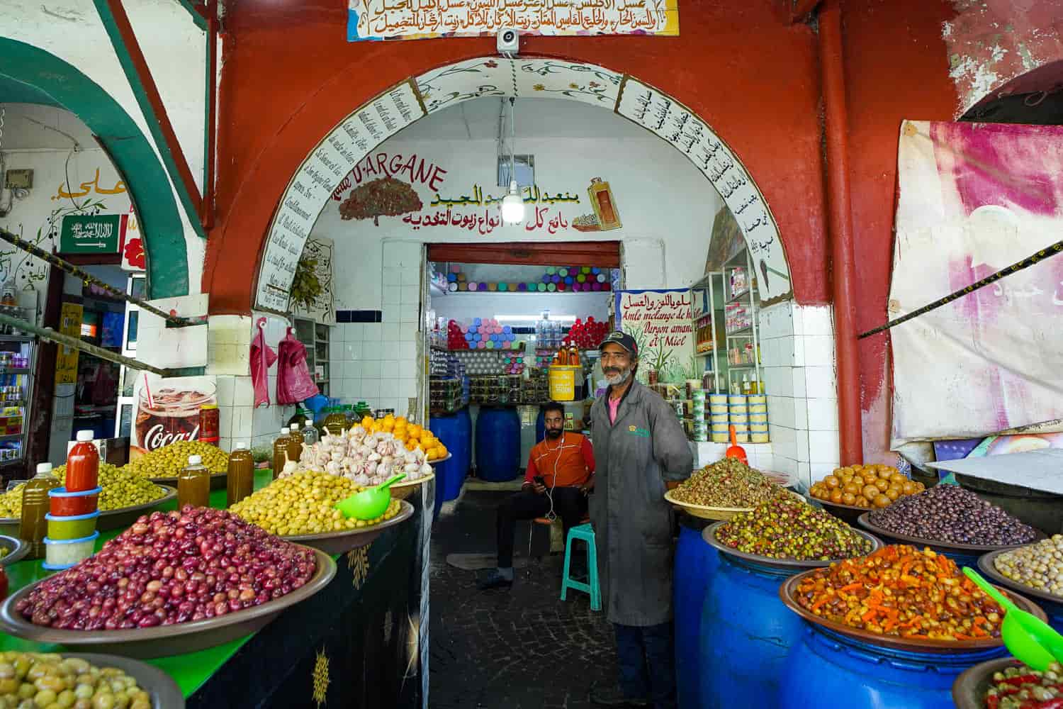 The Great Habous Olive Market